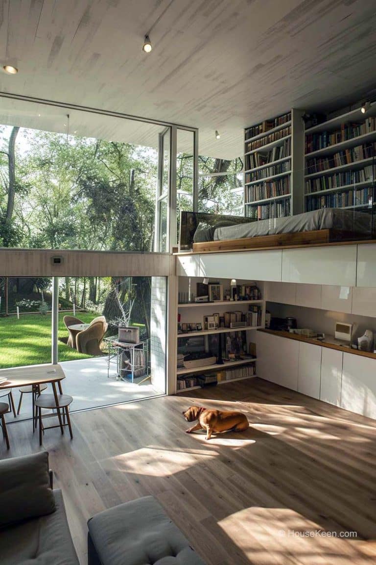 38 Modern Homes With Sleeping Lofts That Just Work (Pictures)