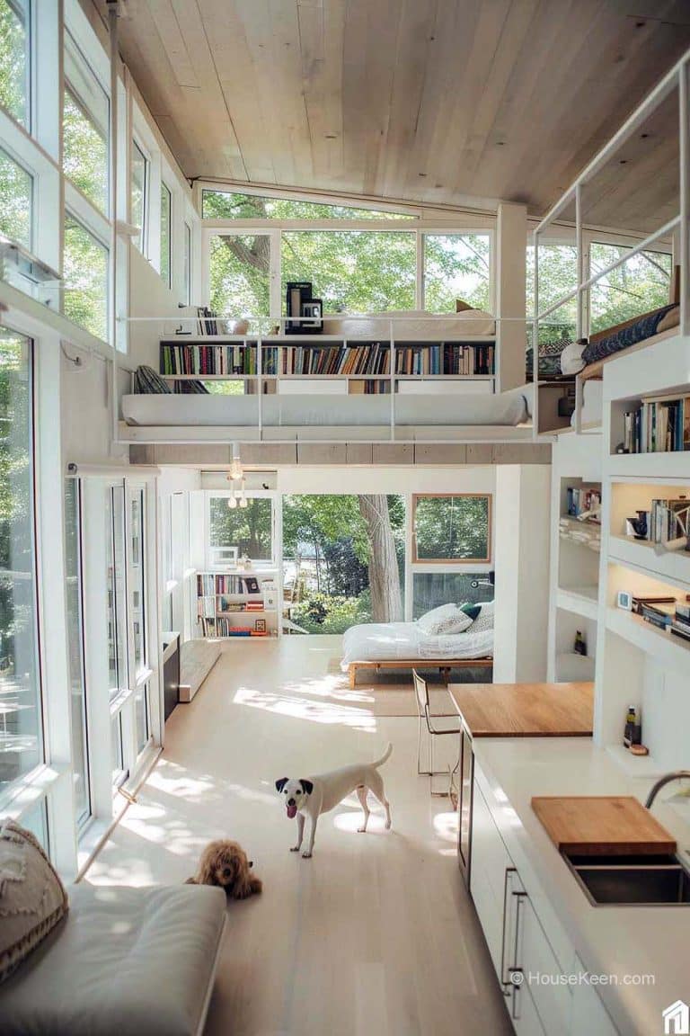 38 Modern Homes With Sleeping Lofts That Just Work (Pictures)