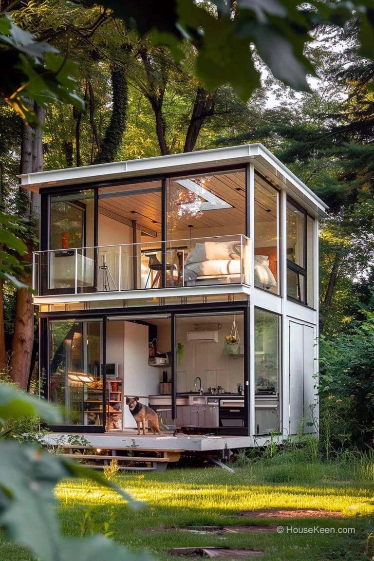 Amazing Loft Tiny House Images