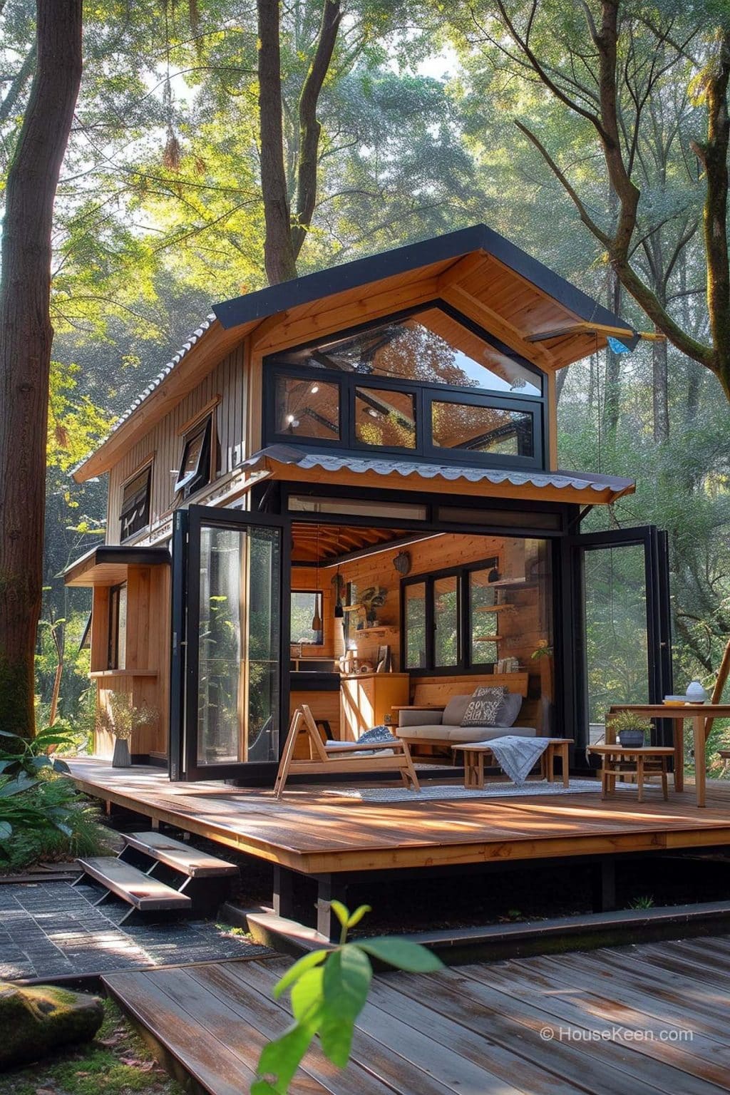 30 Tiny Houses With Front Porches That Work So Well