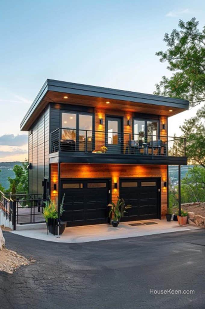 11 Tiny Homes With Beautiful Garage Concepts (Pictures Series)
