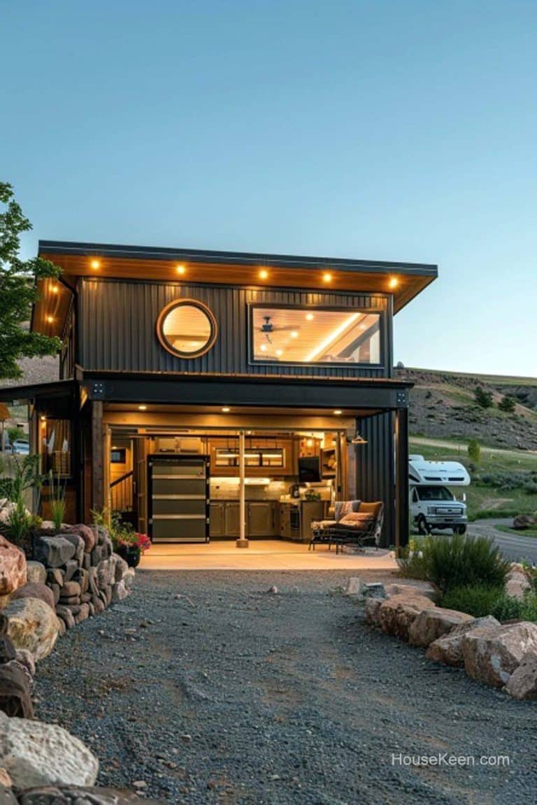 65 Tiny Houses With Round Windows (Picture Gallery)