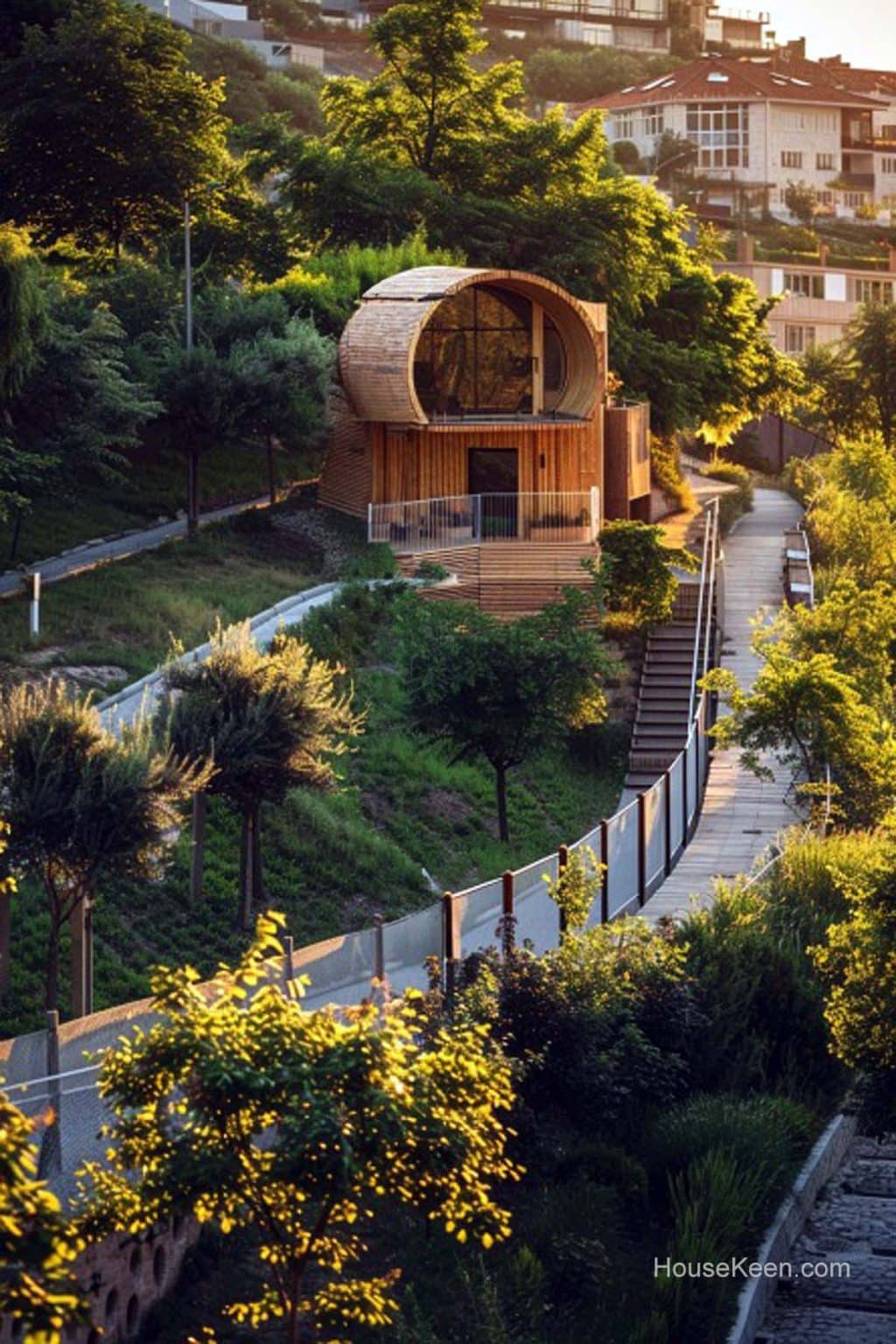 65 Tiny Houses With Round Windows (Picture Gallery)