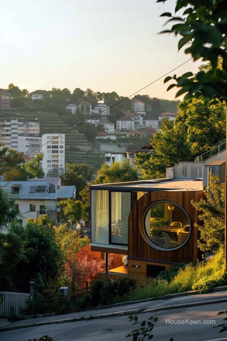 65 Tiny Houses With Round Windows (Picture Gallery)