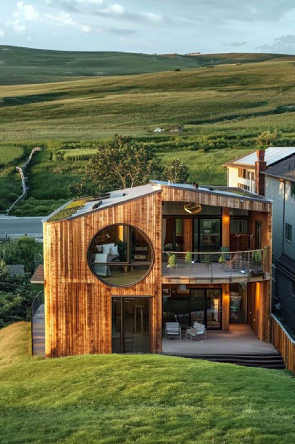 11 House Concepts With Round Windows (Picture Gallery)