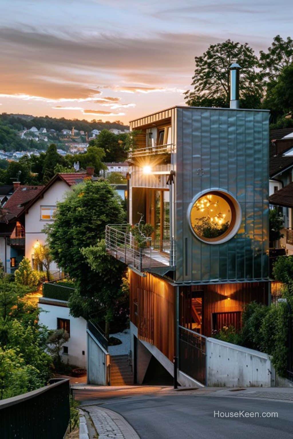 11 House Concepts With Round Windows (Picture Gallery)
