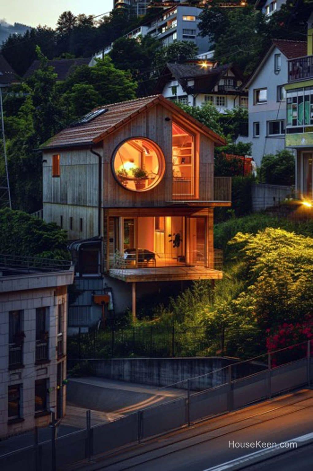 65 Tiny Houses With Round Windows (Picture Gallery)