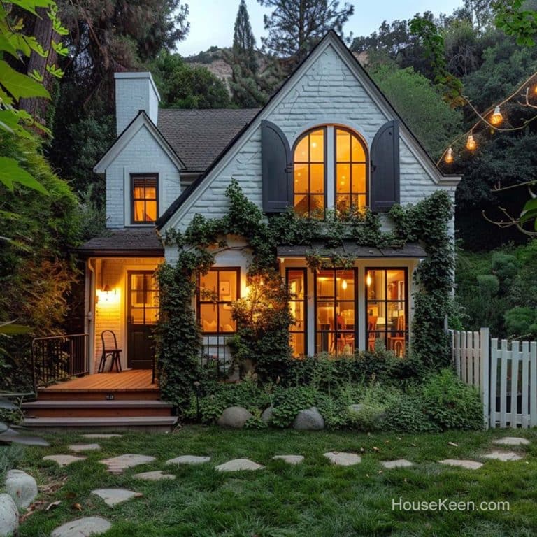 43 Cute Small Cottages With Picket Fences (Pictures)