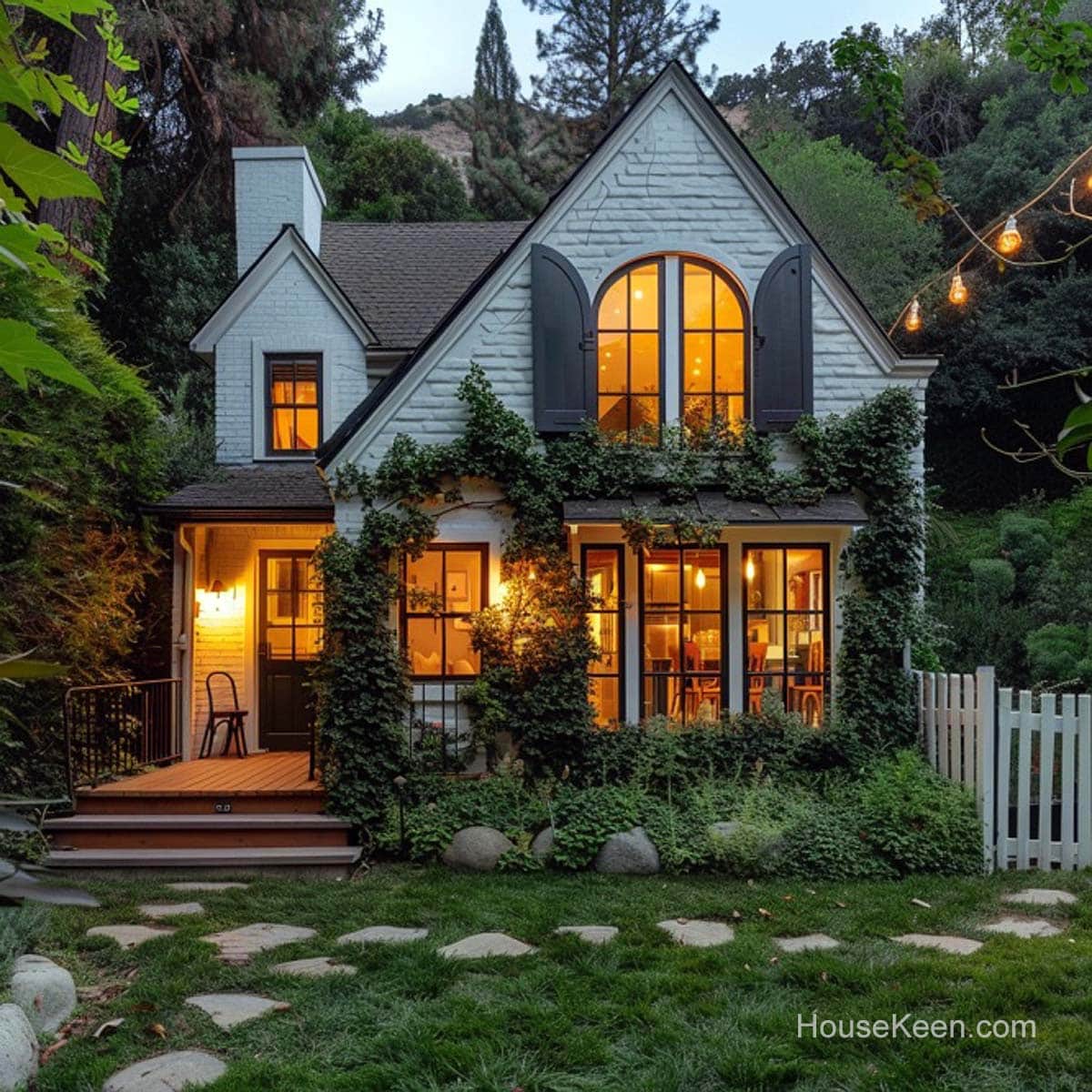 43 Cute Small Cottages With Picket Fences (Pictures)