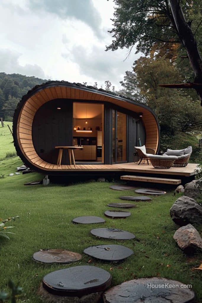 11 Small House Ideas With Organic Shapes (Concept Pictures)