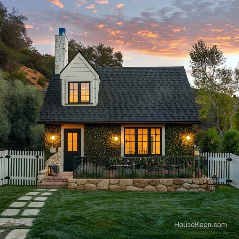 43 Cute Small Cottages With Picket Fences (Pictures)