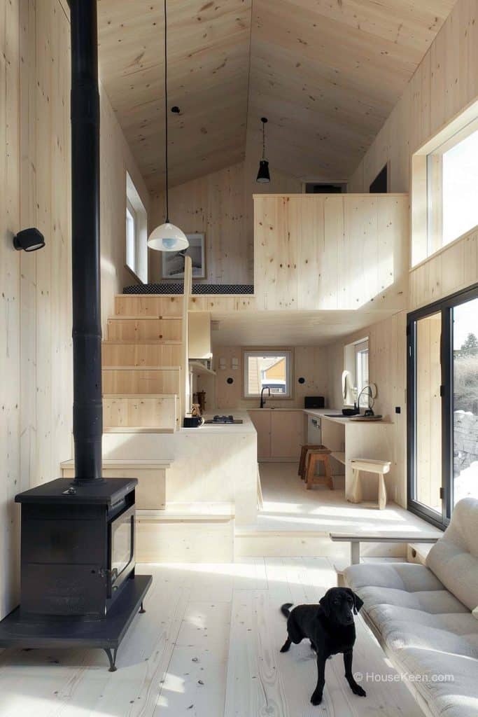 10 Tiny Houses With Staircases That Just Work (Concept Pictures)