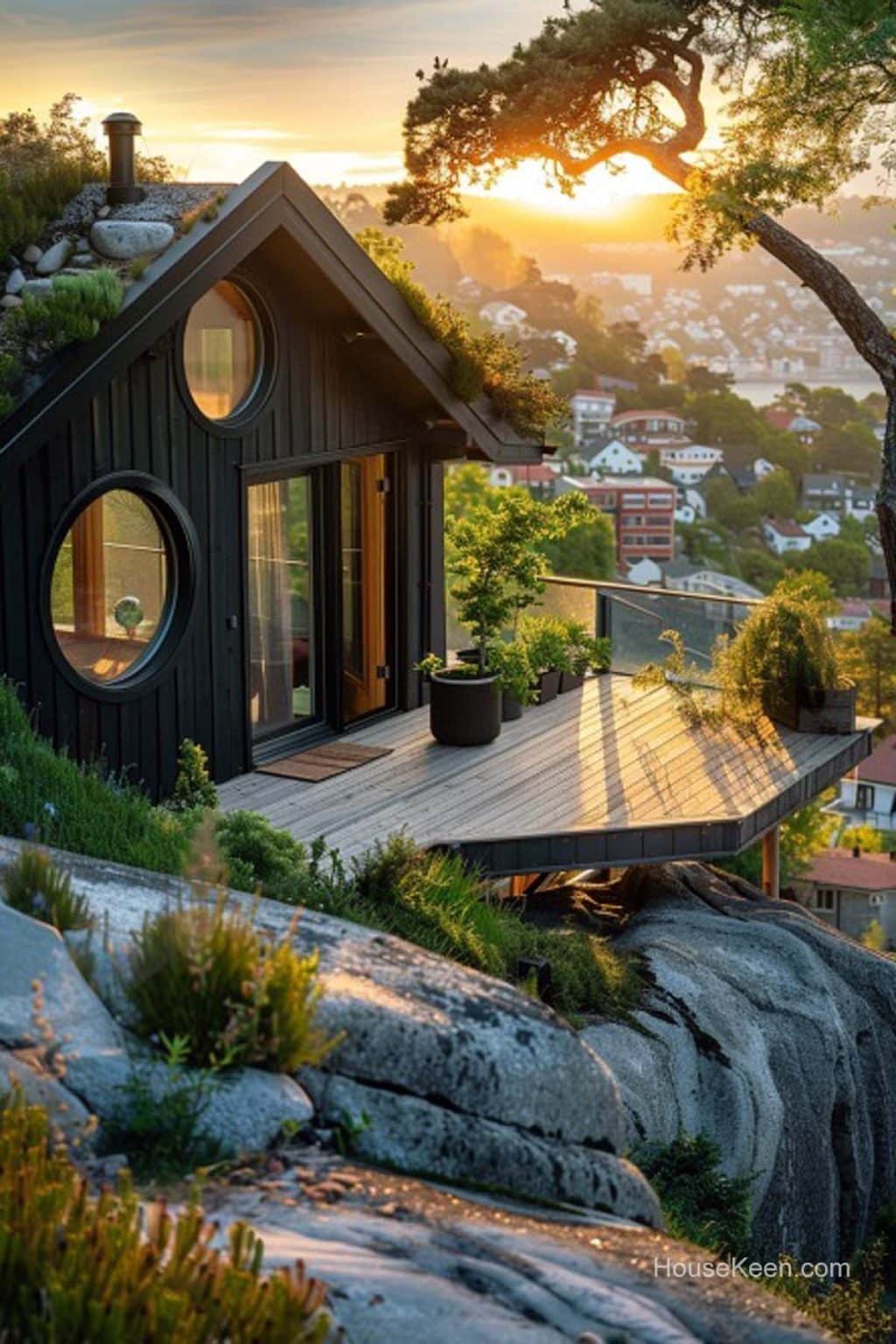 11 House Concepts With Round Windows (Picture Gallery)