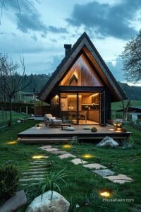 39 Small TRIANGULAR House concepts That Just Works (Pictures)