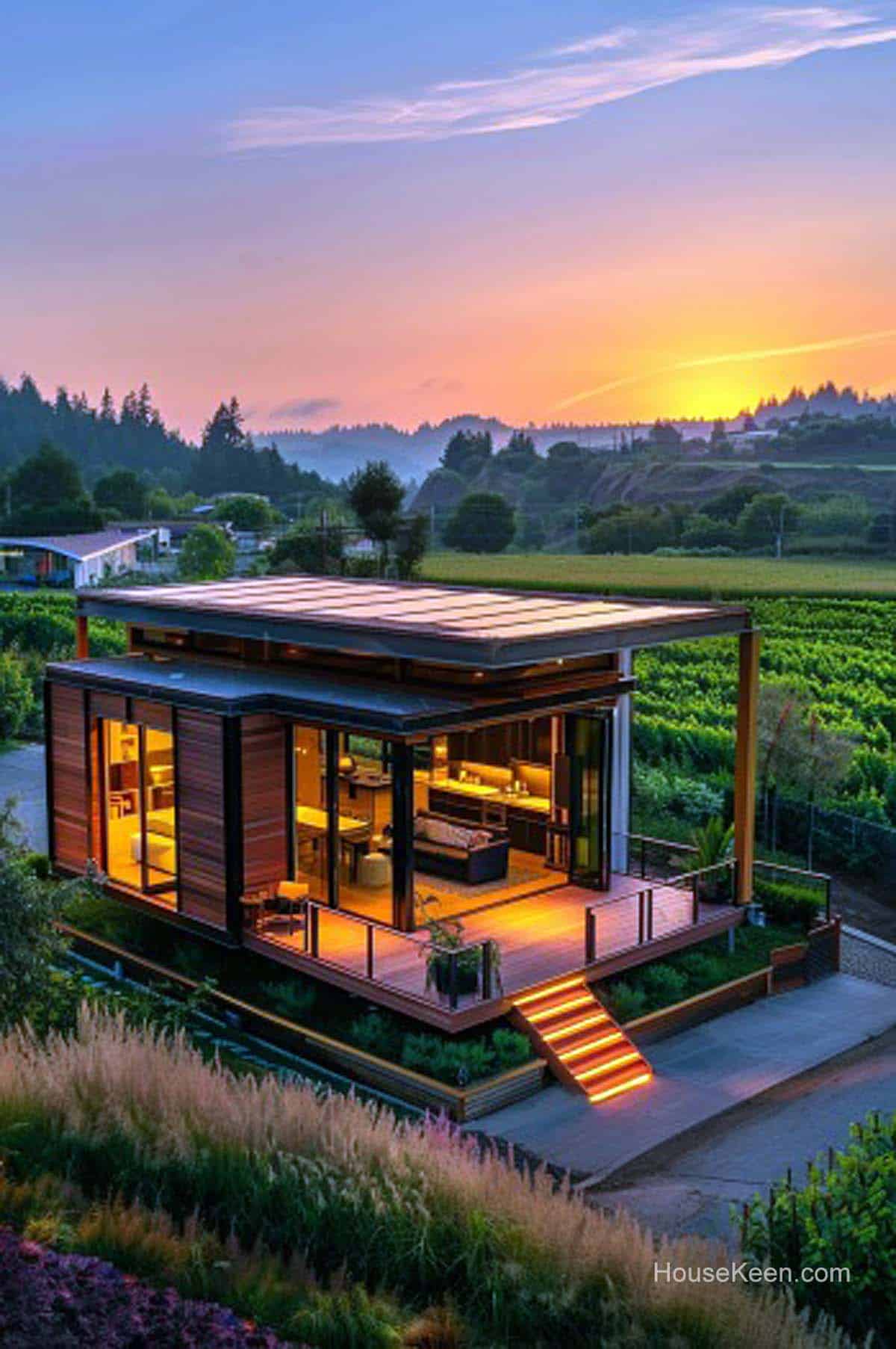 68 Tiny Houses With Amazing Front Porches (Pictures)