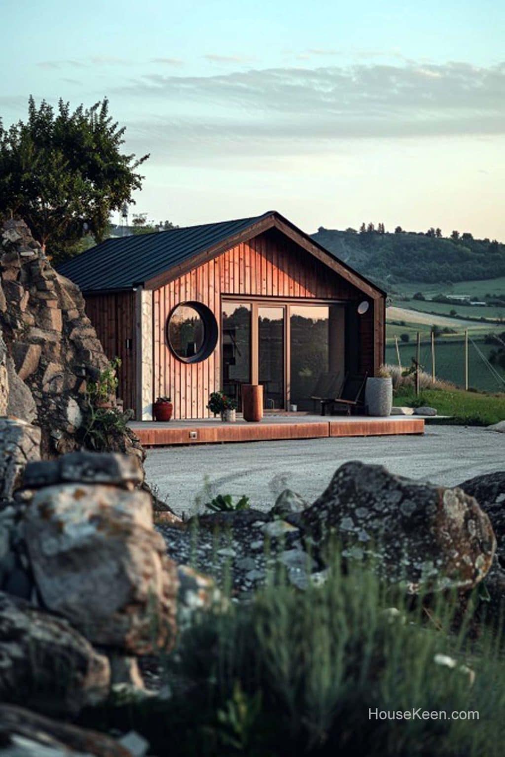 65 Tiny Houses With Round Windows (Picture Gallery)