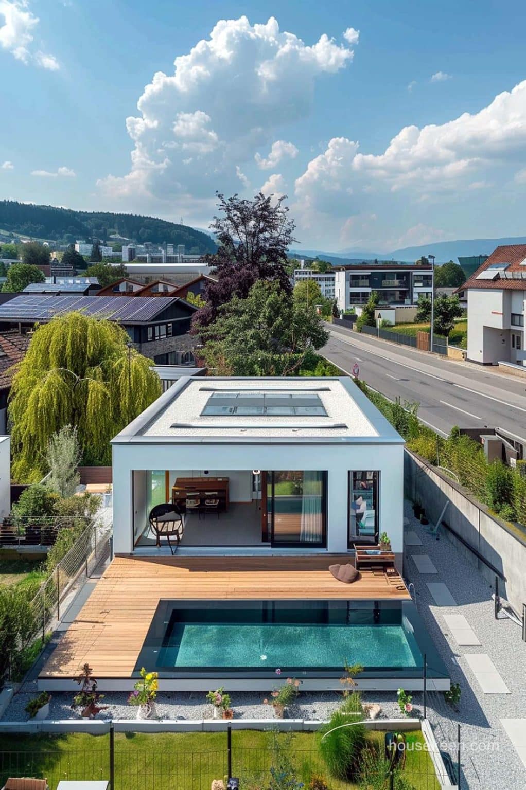 61 Tiny Houses With Small Swimming Pools (Image Series)