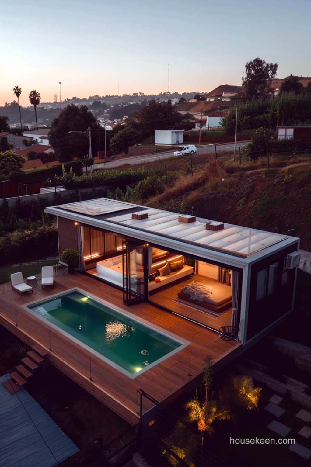 61 Tiny Houses With Small Swimming Pools (Image Series)