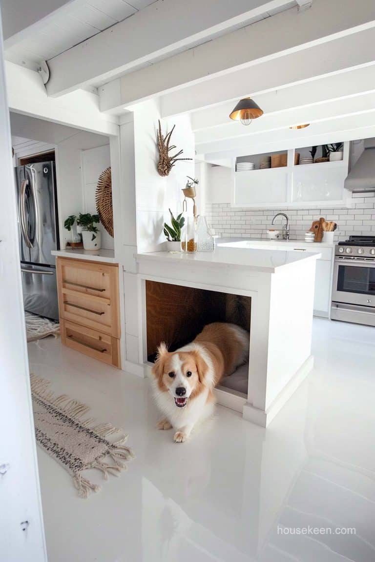 13 Kitchen Ideas With Built-In Dog Rooms (Concepts)